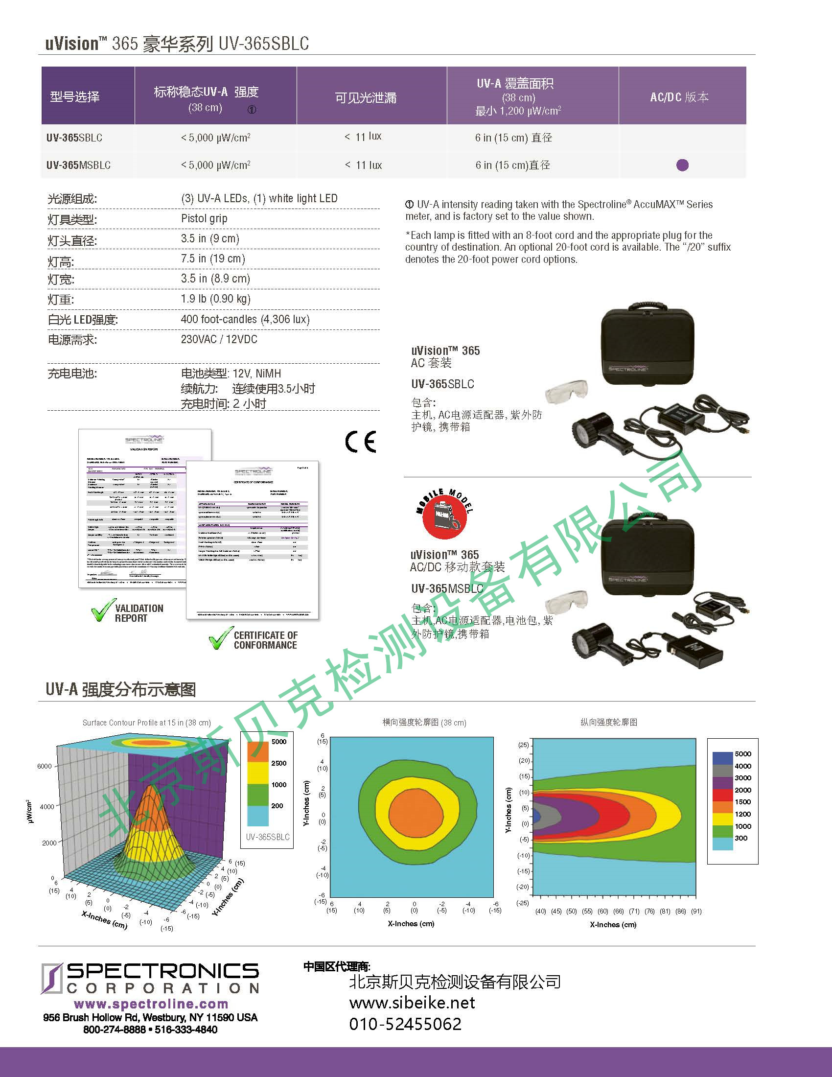 ASTM E3022 + RRES90061标准紫外灯-无损检测紫外灯-产品展示